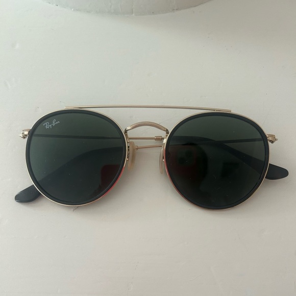 Ray-Ban | Accessories | Ray Ban Round Double Bridge | Poshmark